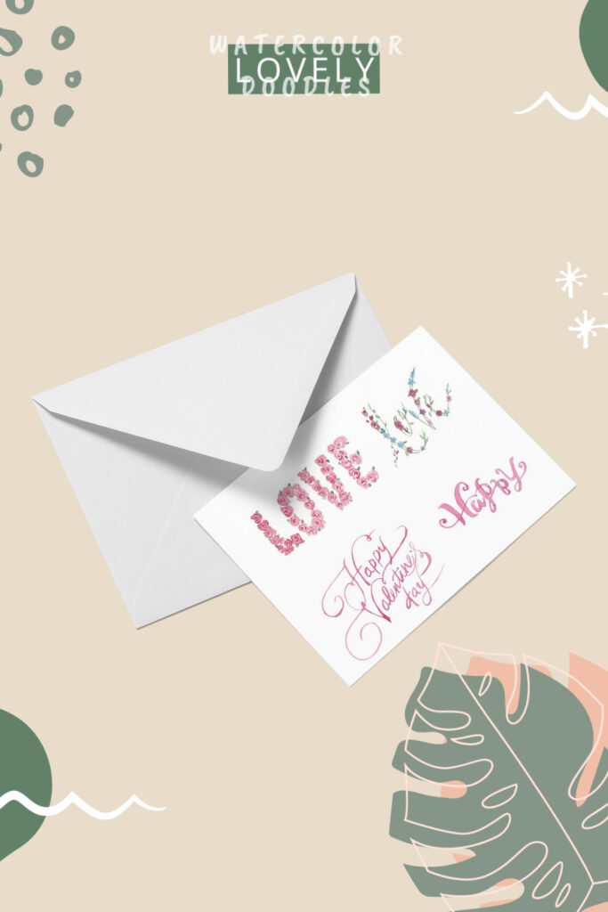 Lovely Watercolor Doodles – MasterBundles