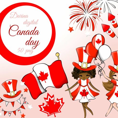 Canada Day Clipart | Master Bundles