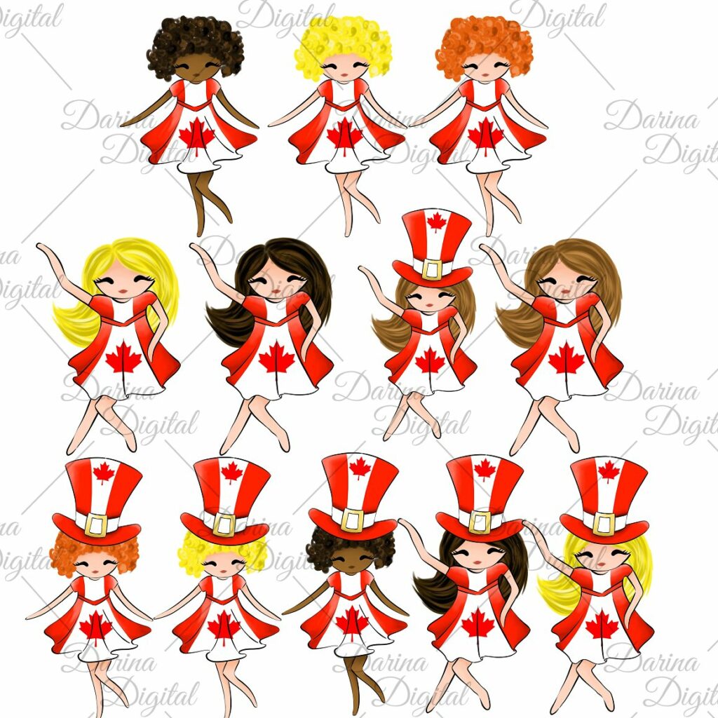 Canada Day Clipart – MasterBundles