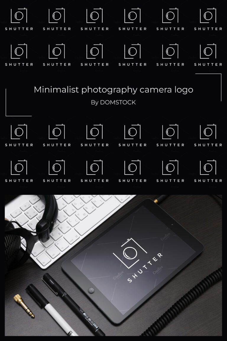 Minimalist Photography Camera Logo – MasterBundles