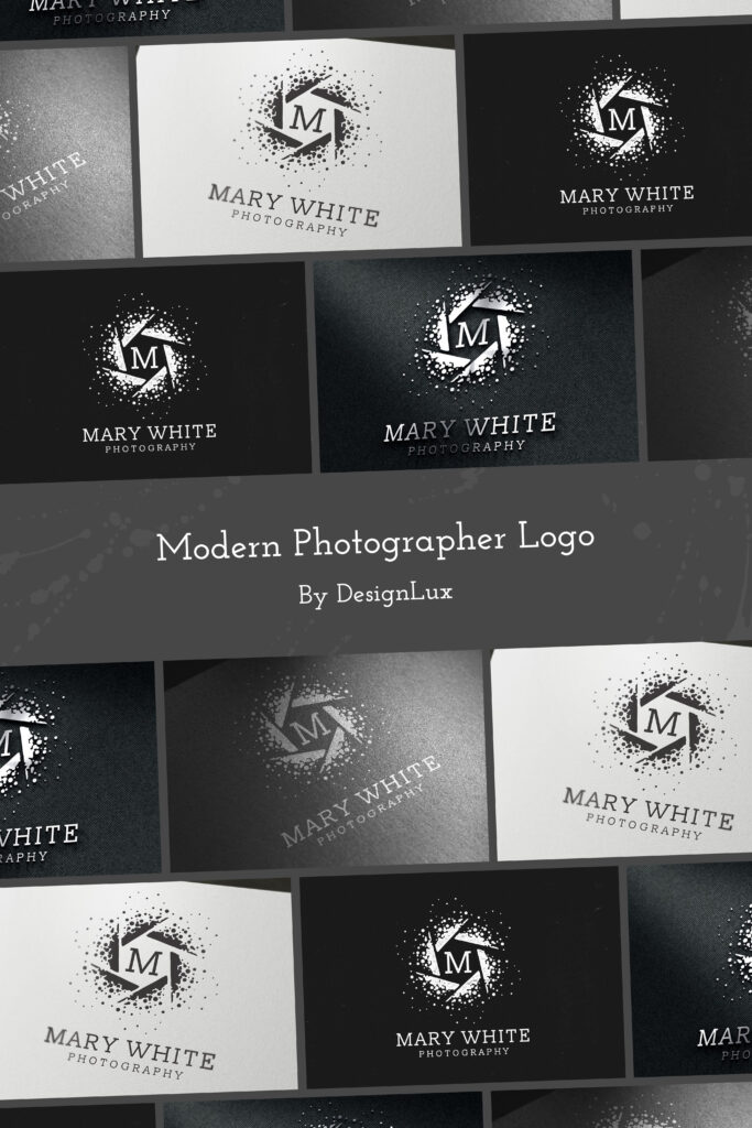 Modern Photographer Logo – MasterBundles