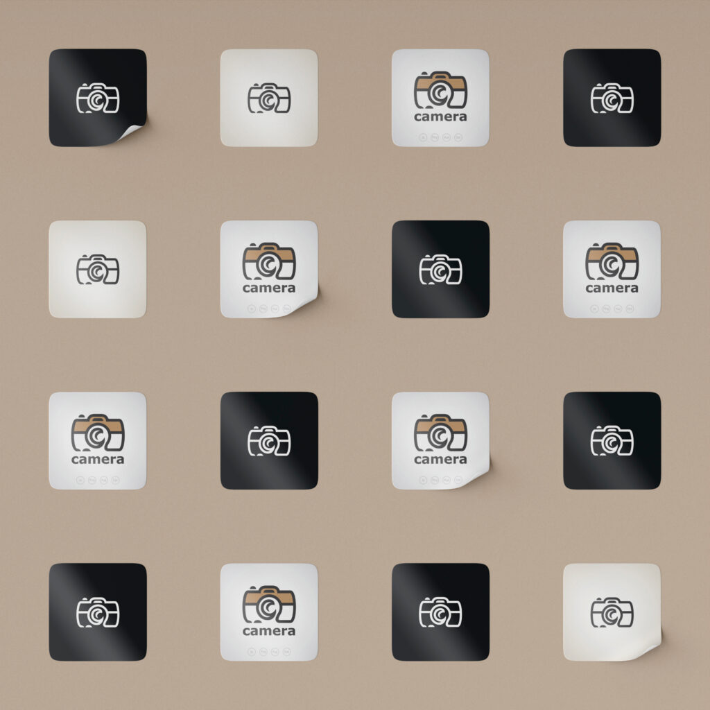 Moon Camera Photograph Logo Template – MasterBundles