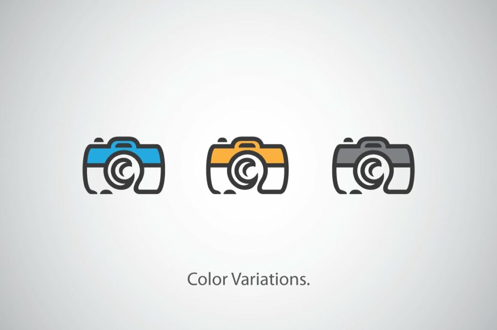 Moon Camera Photograph Logo Template – MasterBundles