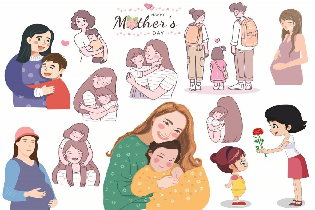 Mother's Day Clipart – MasterBundles