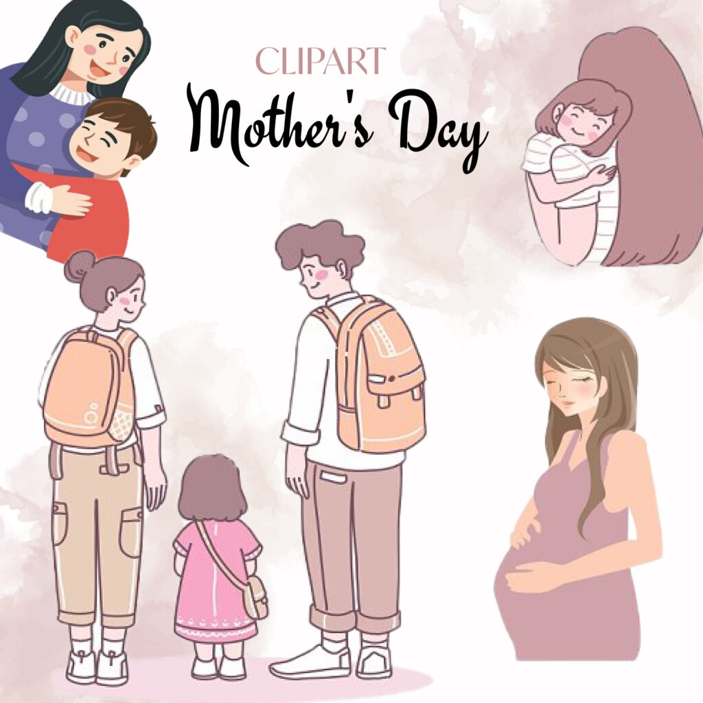 Mother's Day Clipart – MasterBundles