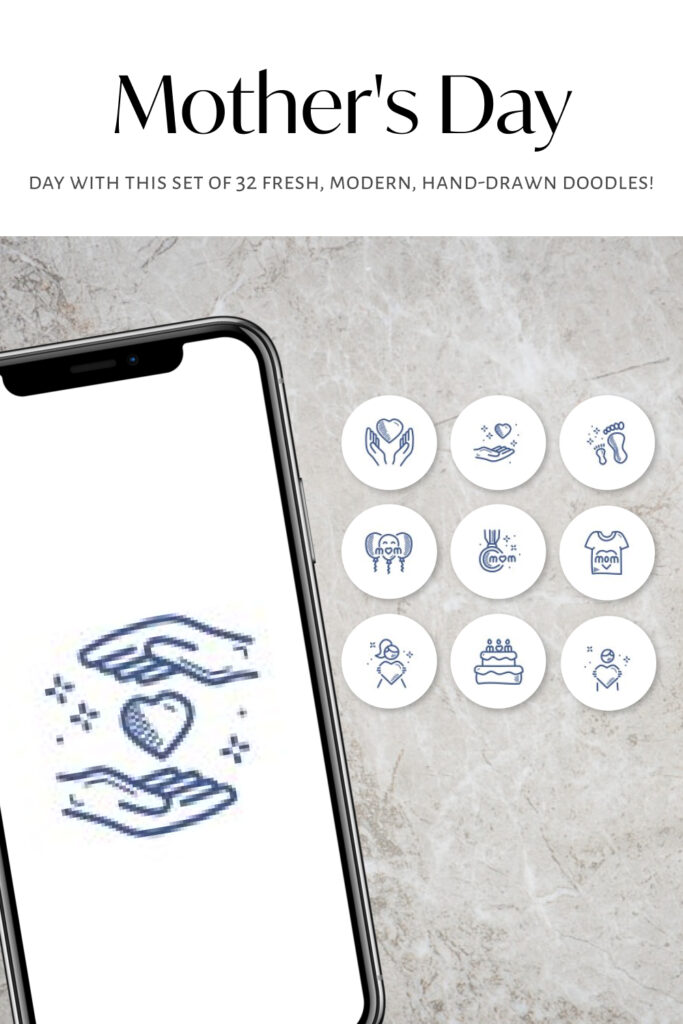 Mother's Day Doodles – MasterBundles