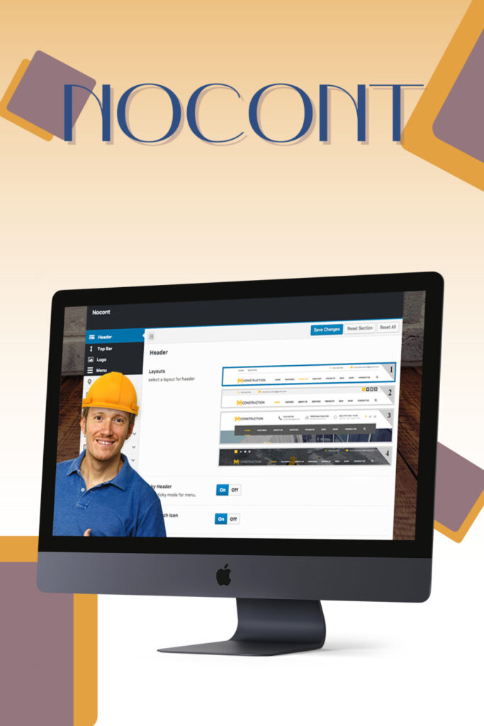 Nocont - Construction & Building WordPress Theme – MasterBundles