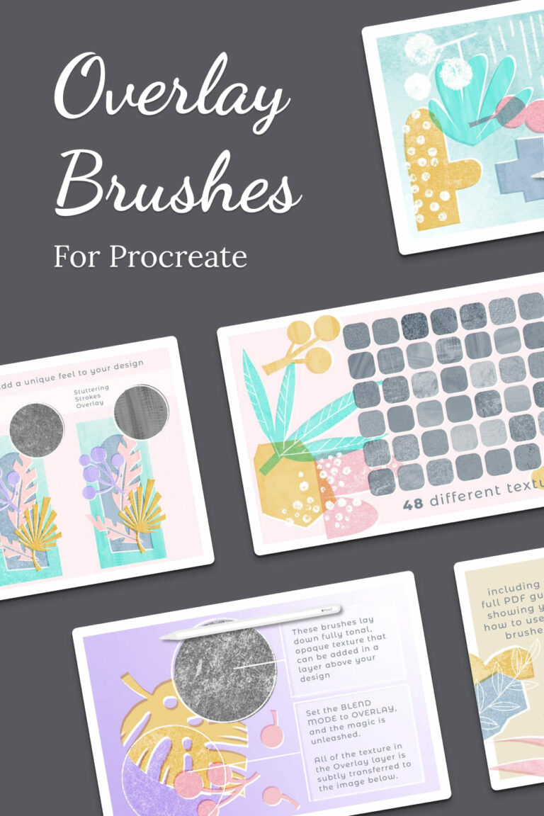 Overlay Brushes for Procreate – MasterBundles
