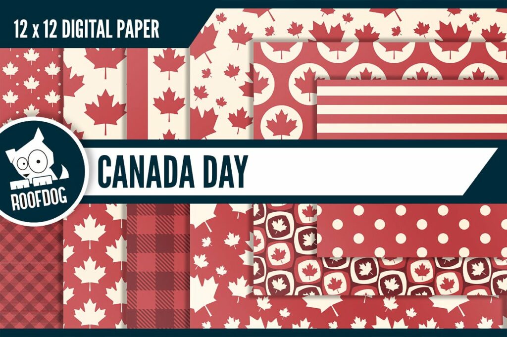 Canada Themed Digital Backgrounds – MasterBundles