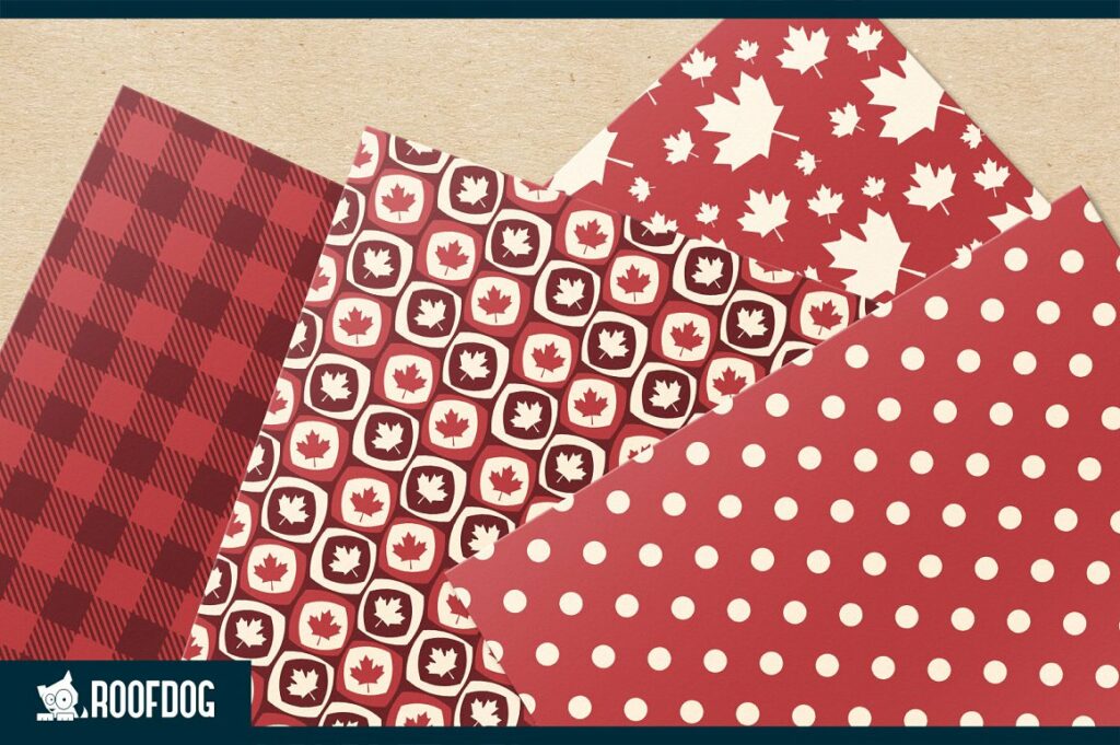 Canada Themed Digital Backgrounds – MasterBundles