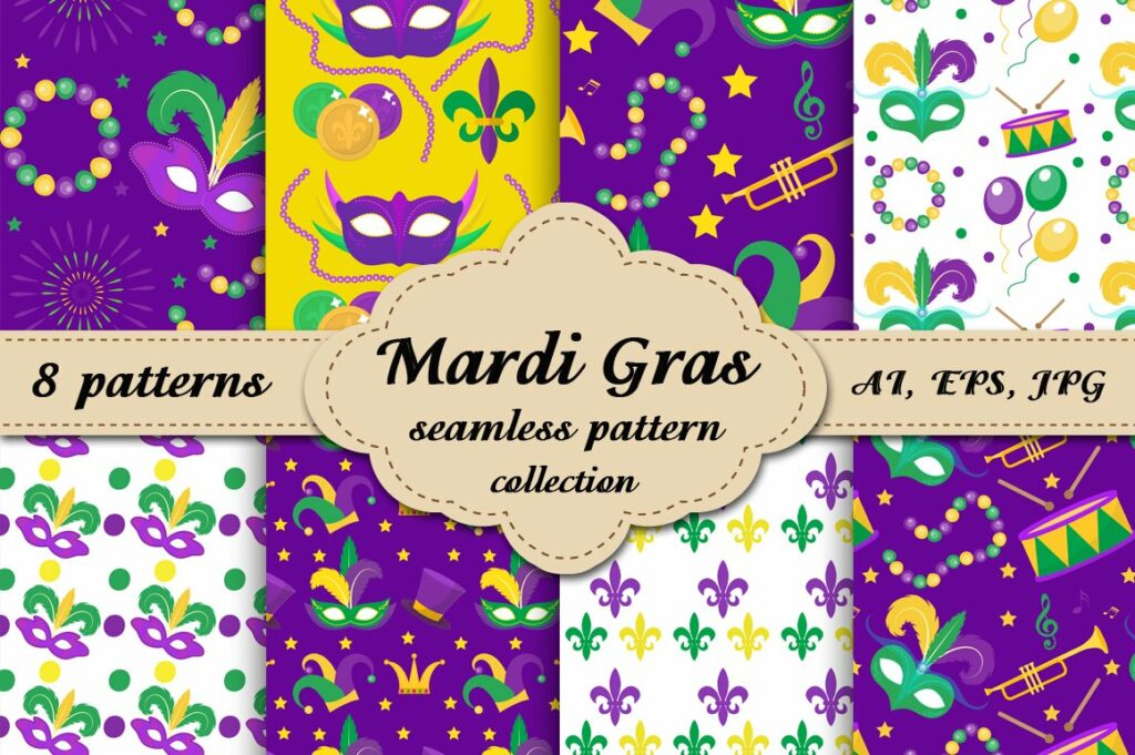 Mardi Gras Big Bundle – MasterBundles
