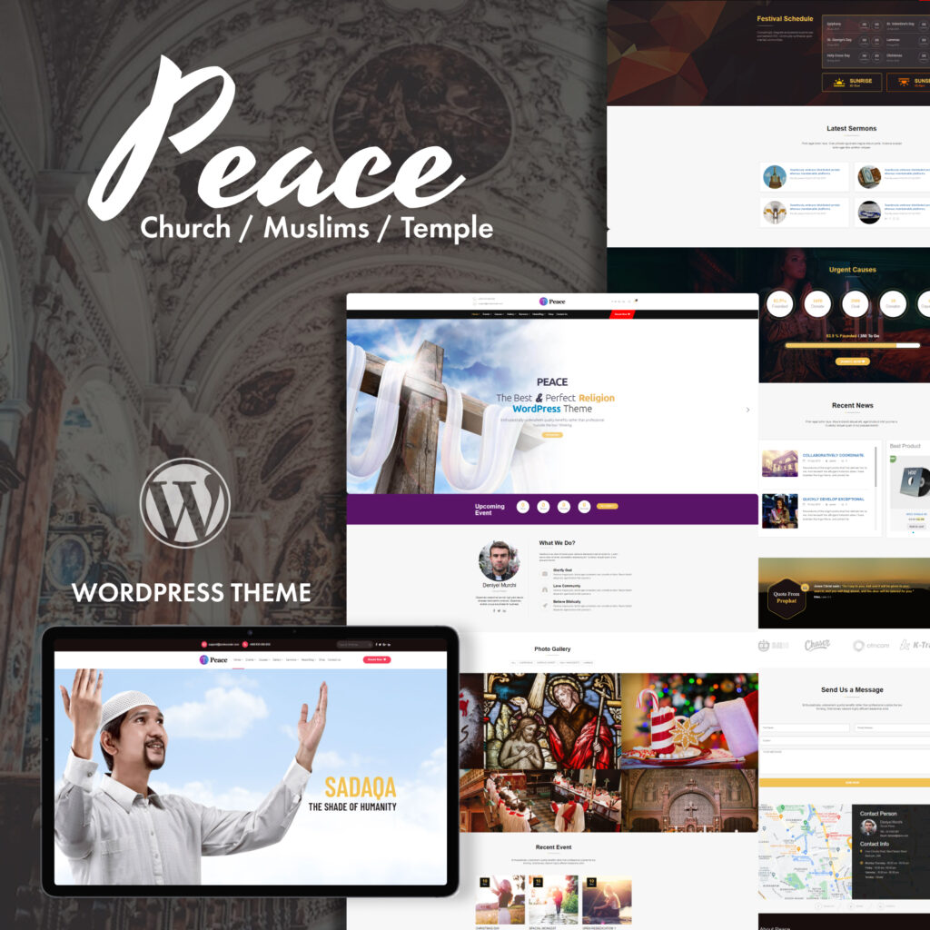Our Church - Church WordPress Theme – MasterBundles