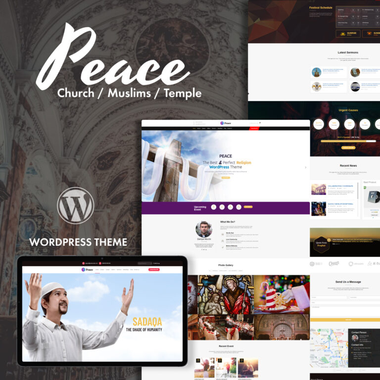 Our Church - Church WordPress Theme – MasterBundles