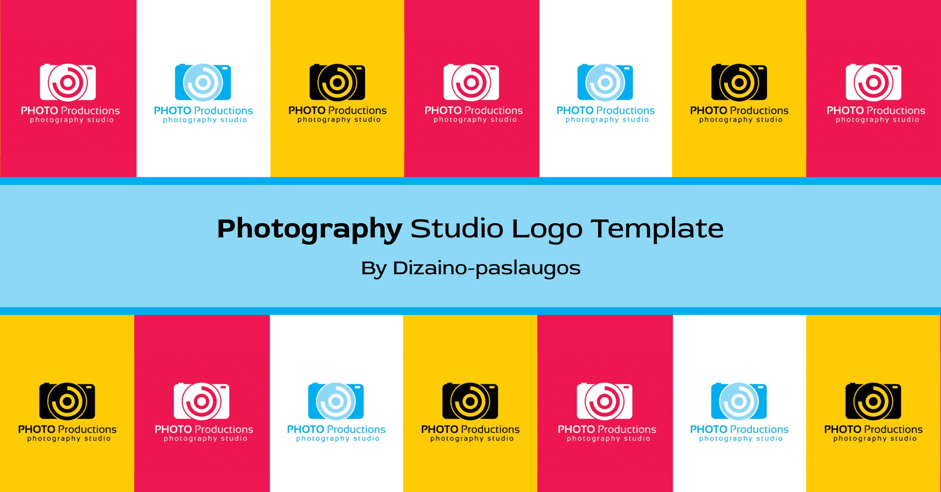 Photography Studio Logo Template – MasterBundles