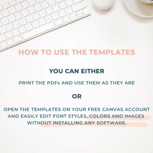 Editable Canva Planner Bundle | MasterBundles