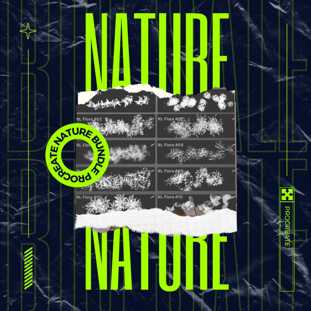 Procreate Nature BUNDLE! – MasterBundles