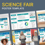 Science Fair Poster Template - Design For A 48x36" Display Board ...