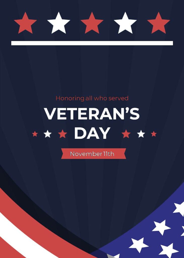 Veterans Day Presentation Template: 50 slides PPTX, KEY, Google Slides ...