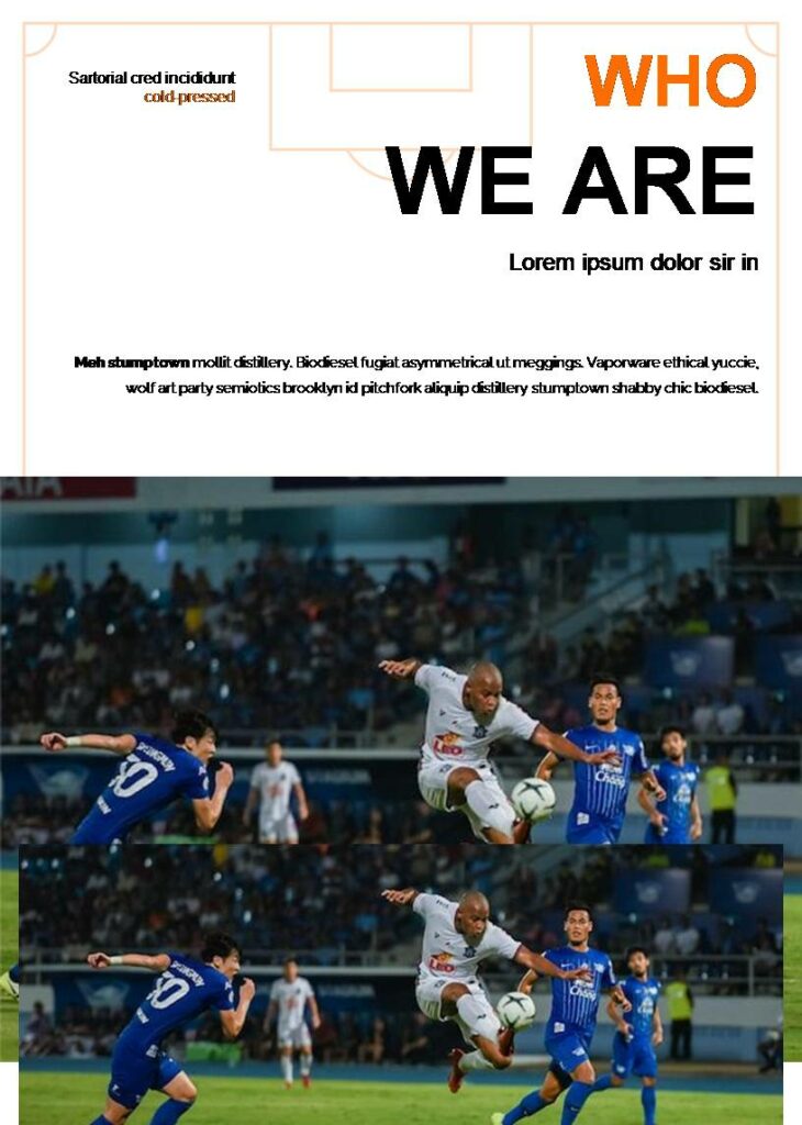 Soccer Camp PowerPoint Template – MasterBundles