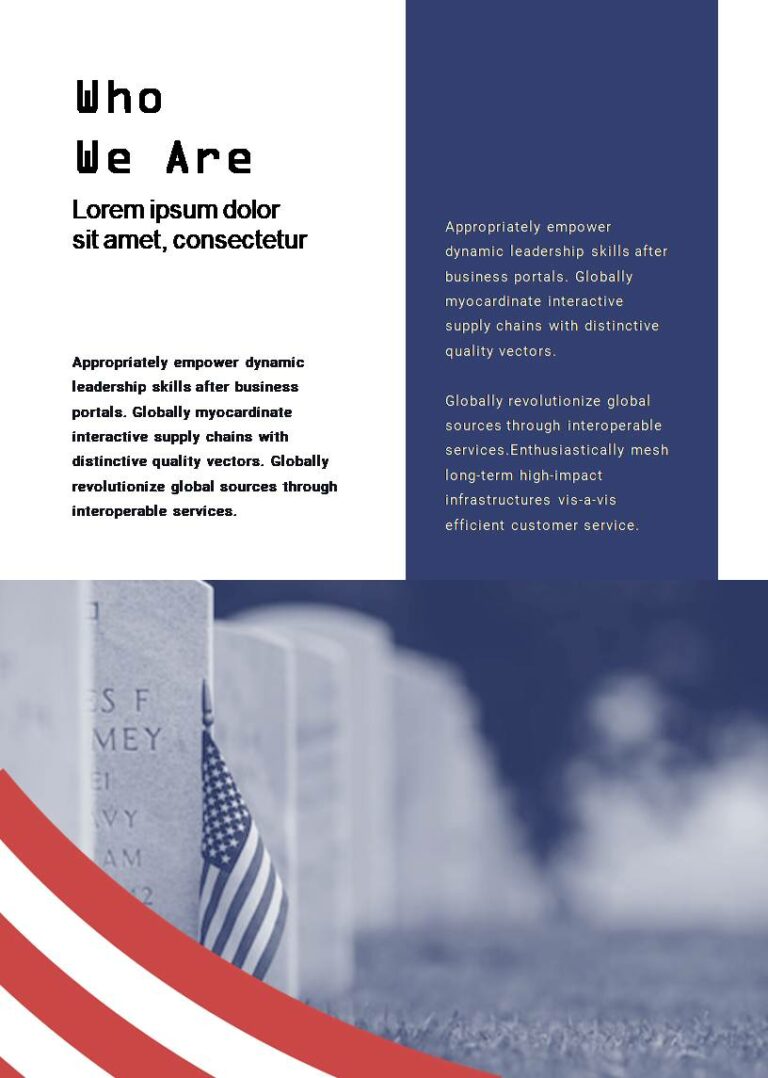 Veterans Day PowerPoint Template – MasterBundles