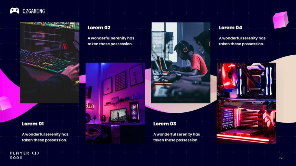 Game Review Presentation Template: 50 Slides – MasterBundles