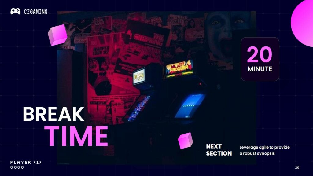 Game Review Presentation Template: 50 Slides – MasterBundles