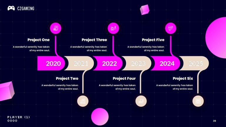 Game Review PowerPoint Template – MasterBundles