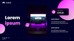 Game Review PowerPoint Template – MasterBundles