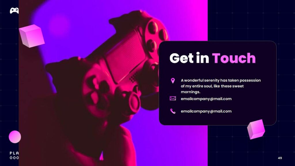 Game Review PowerPoint Template – MasterBundles