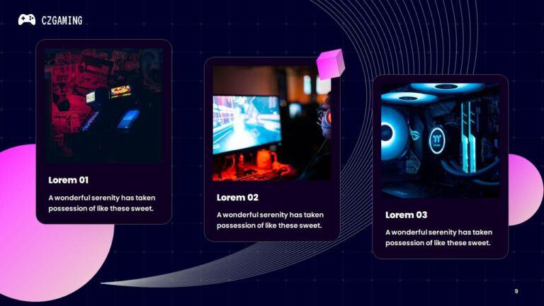 Game Review PowerPoint Template – MasterBundles