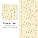 Easter Spring Digital Pattern – MasterBundles