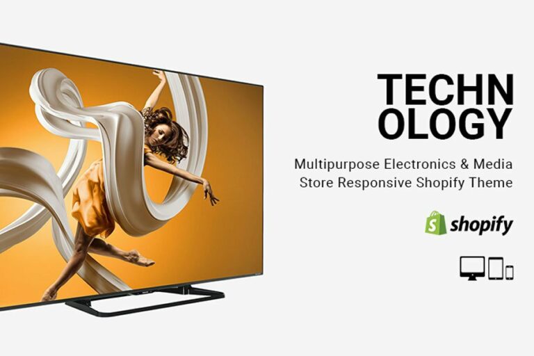 Technology - Sections Shopify Theme – MasterBundles