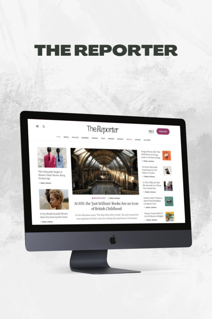 The Reporter - Newspaper Editorial WordPress Theme – MasterBundles