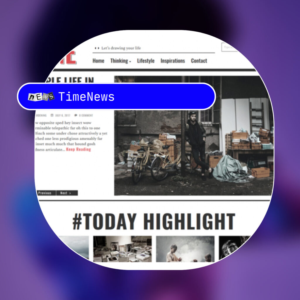 TimeNews - Publisher, Magazine, Newspaper Theme – MasterBundles