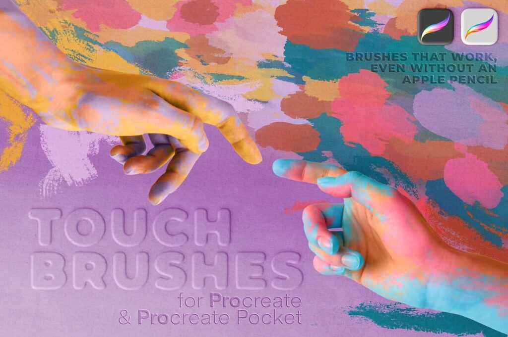 Touch Brushes for Procreate – MasterBundles