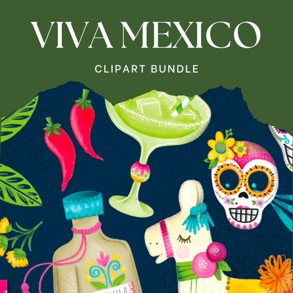 Viva Mexico Clipart Bundle – MasterBundles