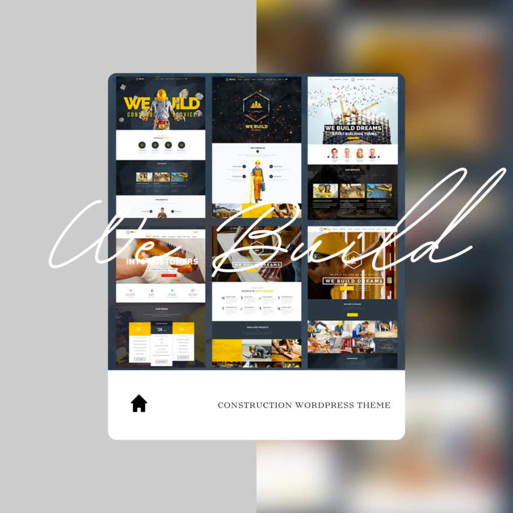 We Build - Construction WordPress Theme – MasterBundles