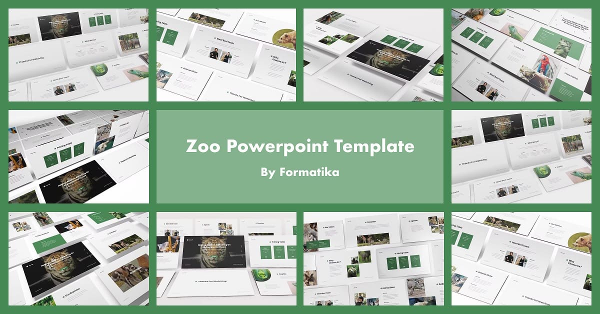 Zoo Powerpoint Template – MasterBundles