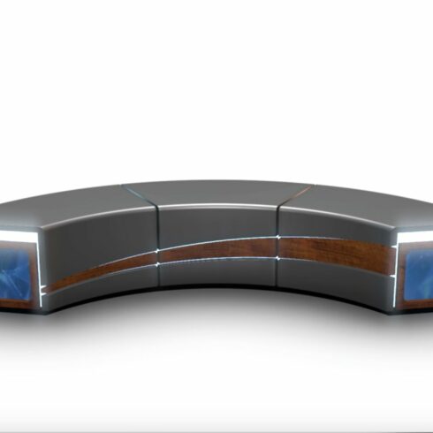 TV Studio Desk Collection (12 PCS) | MasterBundles