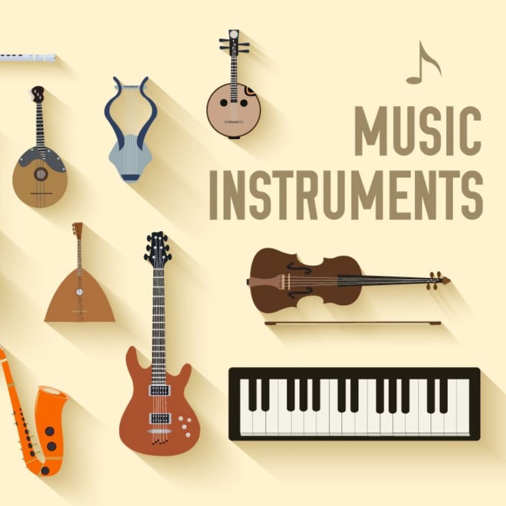 Musical Instruments Set – MasterBundles