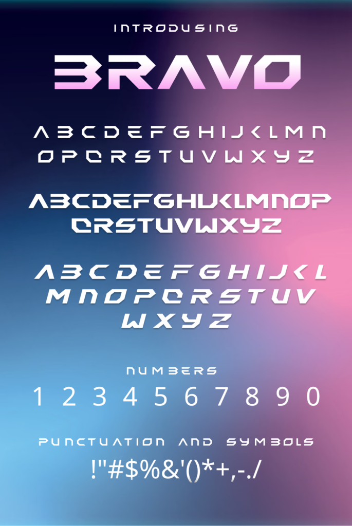 Bravo Font – MasterBundles