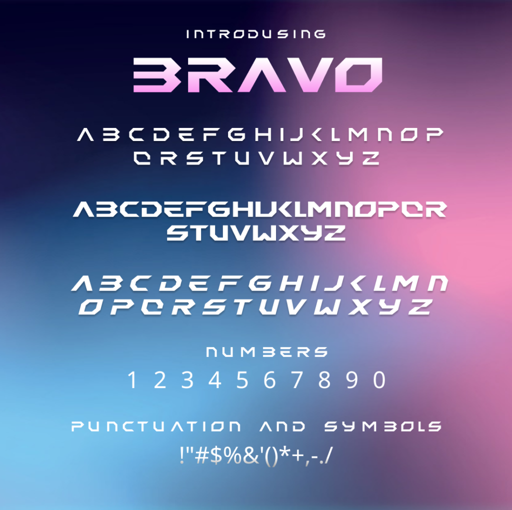 Bravo Font – MasterBundles