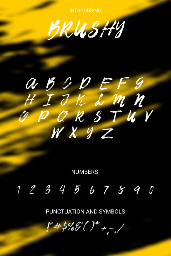Brushy Font – MasterBundles