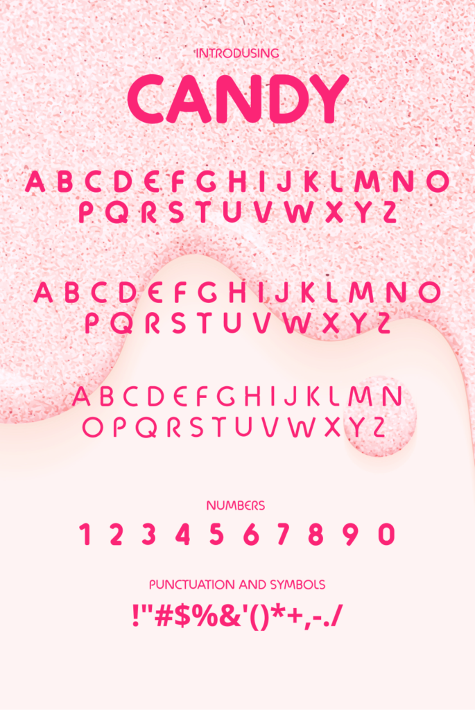 Candy Font – MasterBundles