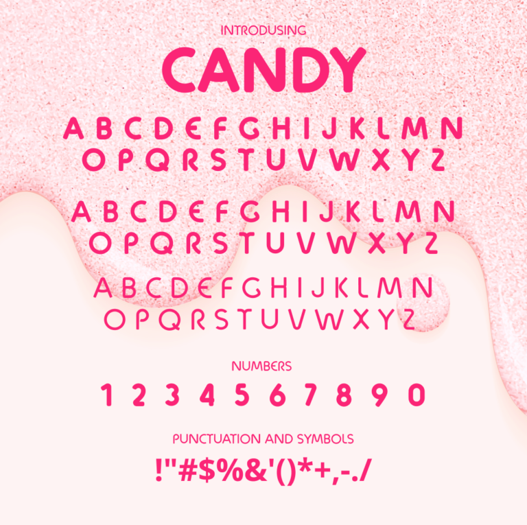 Candy Font – MasterBundles