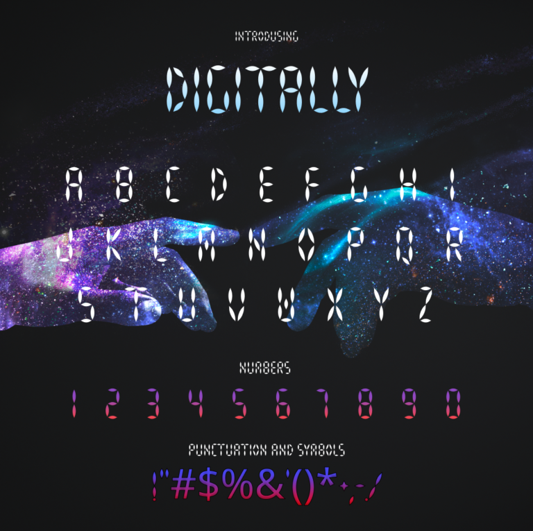 Dash Grid font | MasterBundles