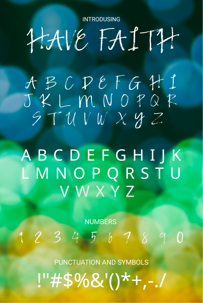 Have Faith Font – MasterBundles