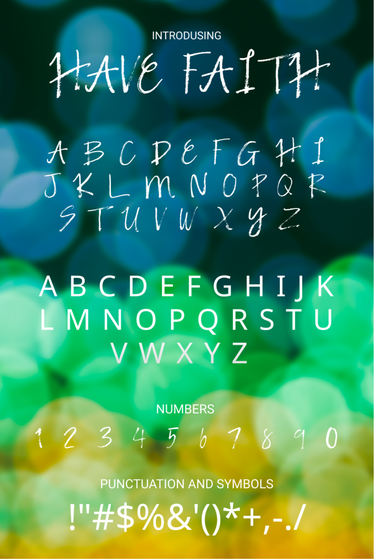 Have Faith Font – MasterBundles
