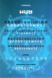 Hub Font – MasterBundles