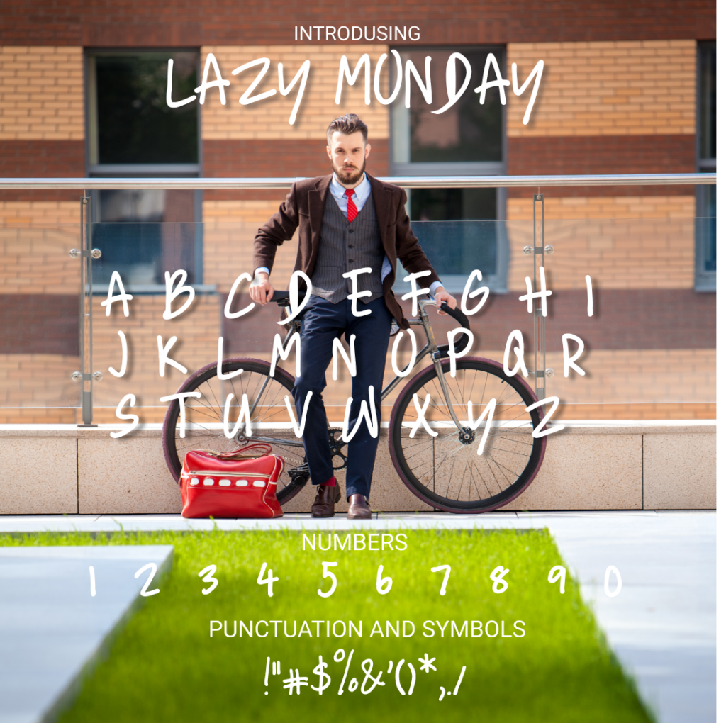 Lazy Monday Font – MasterBundles